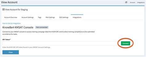 How To Integrate KnowBe4 S KMSAT Console With KCM GRC Knowledge Base