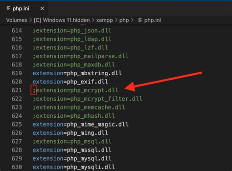 how to solve the mcrypt extension is missing please check your php configuration error