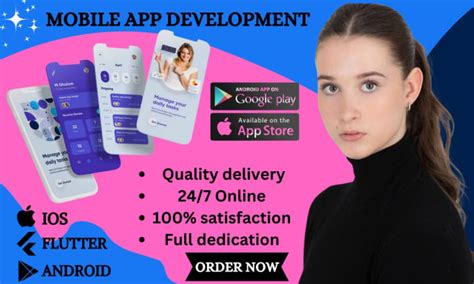 be your flutter app developer for android and ios by ashleigh levine fiverr