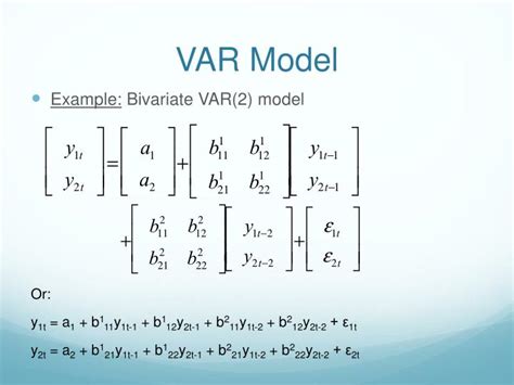 ppt vector autoregression powerpoint presentation id 4029803
