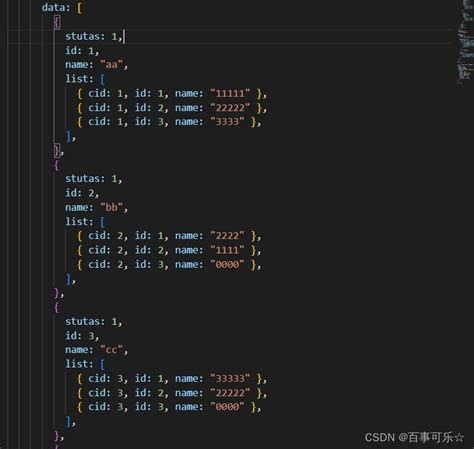 vue中点击展示数组里的对象、数组对象单个展示 csdn博客