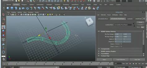 how to use the nurbs extrude tool in autodesk maya 2011 maya wonderhowto