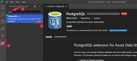 Azure Data Studio Postgresql Serypack