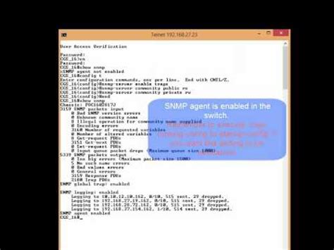 How To Configure SNMP In Cisco IOS Devices Router Switch YouTube