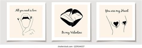 Set Valentines Day Sexual Hand Gesture Stock Vector Royalty Free 2239144157 Shutterstock