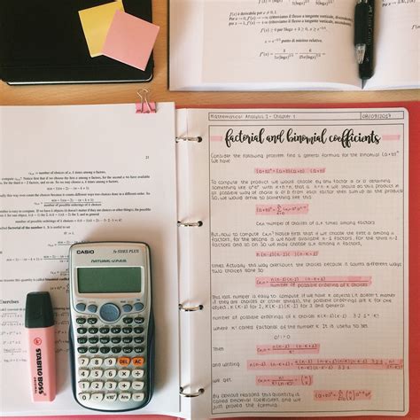 Aesthetic Math Notes How To Write Effective Study Notes For Hsc
