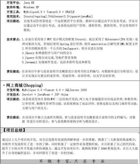 java程序员面试自我介绍（八篇） 范文118