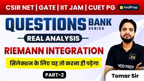 real analysis mathematics csir net gate iit jam cuet pg questions bank series