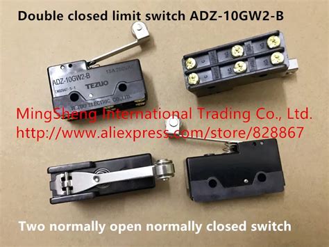 Original New 100 Double Closed Limit Switch Two Normally Open Normally