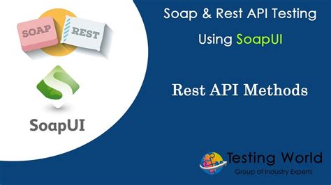 api webservice testing using soapui updated rest api methods youtube