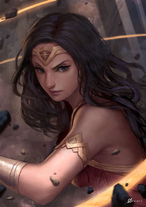 Artstation Wonder Woman Septimius Ferdian Wonder Woman Fan Art Superman Wonder Woman