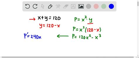 solved find two positive real numbers x and y such that they add to 120 and x 2 y is as large as