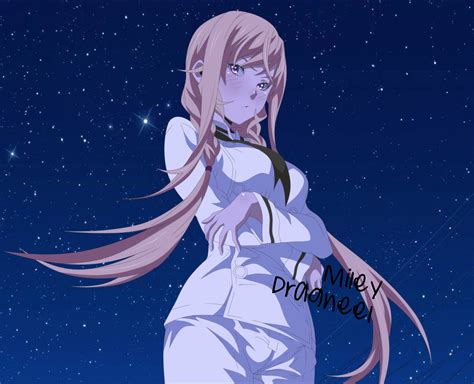 Blonde Blush Braid Erina Nakiri Food Wars Shokugeki No Soma Girl Long Hair Night Purple Eyes