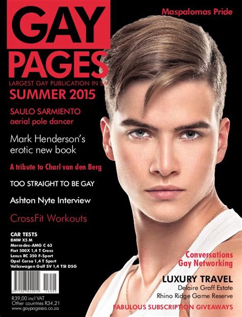 Gay Pages Edition 73 2015 Joomag Newsstand