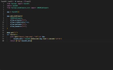 【fastapi】fastapiで画像データをjavascriptに送り、htmlで表示する方法[python、javascript] 3pysci