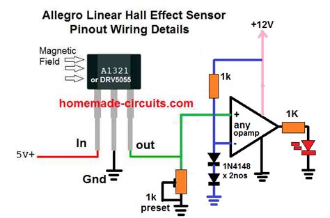 Linear Hall Effect Sensor Working And Application Circuit Homemade