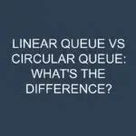 Linear Queue Vs Circular Queue What S The Difference Differencess