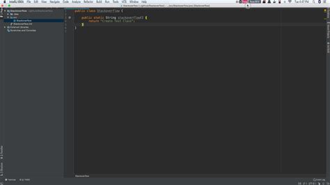 Java Create Test Class In IntelliJ Stack Overflow