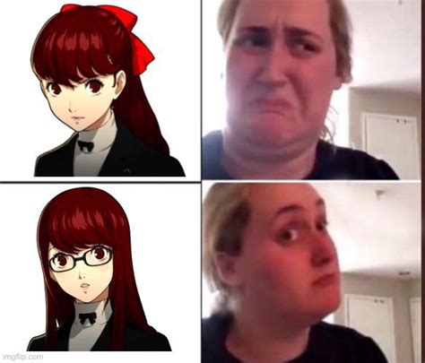 I Dunno Why I Just Prefer Her That Way Maybe Its The Glasses Rpersona5