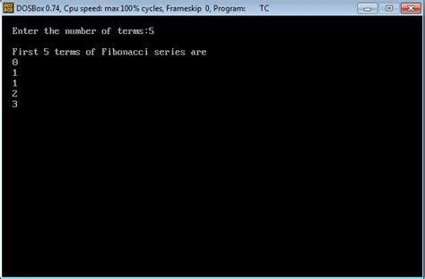 Fibonacci Series In C Using While Loop Coding Connect
