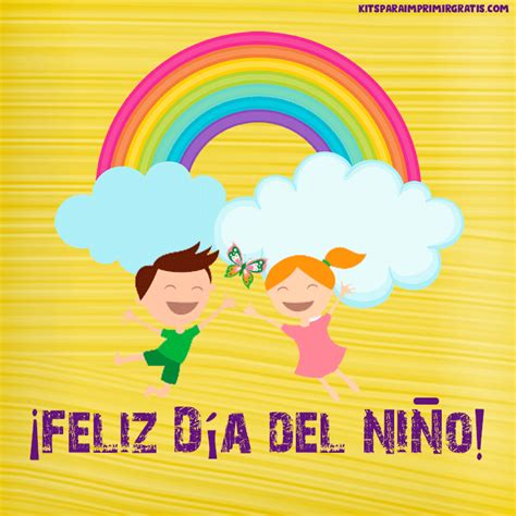 Tarjetas para Dia del Niño archivos Kits para imprimir gratis