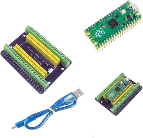 DUBEUYEW Raspberry Pi Pico With Pre Soldered Microcontroller Board With