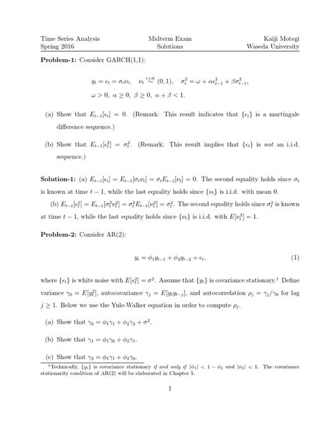 midterm solution v3 pdf autocorrelation normal distribution