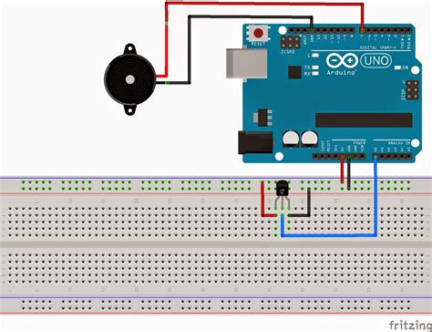 fire alarm system project by interfacing arduino with