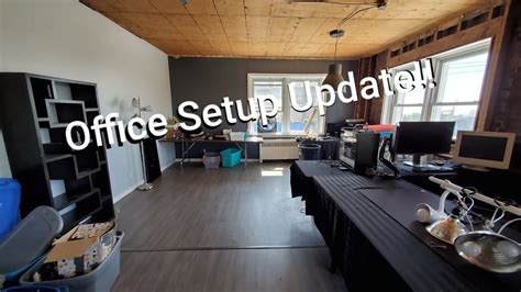 New Studio Office Setup Update Vlog YouTube