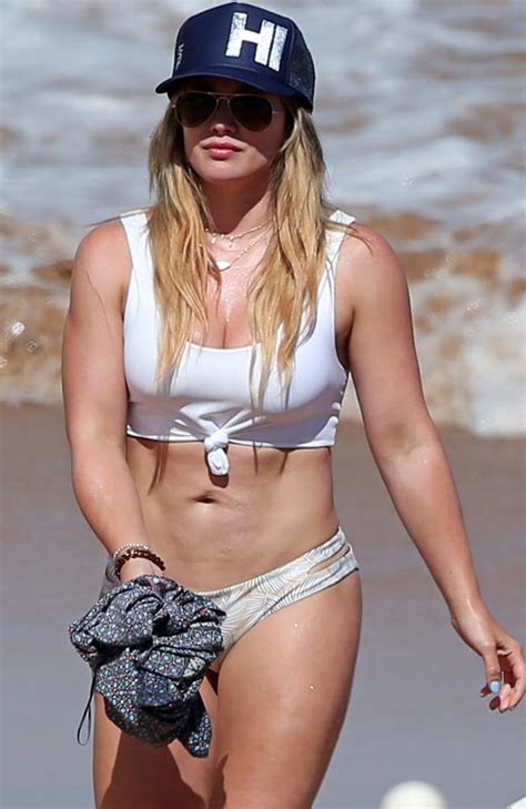 Hilary Duff Rocks Bikini In Hawaii After Clapping Back At Body Shamers On Instagram Daily