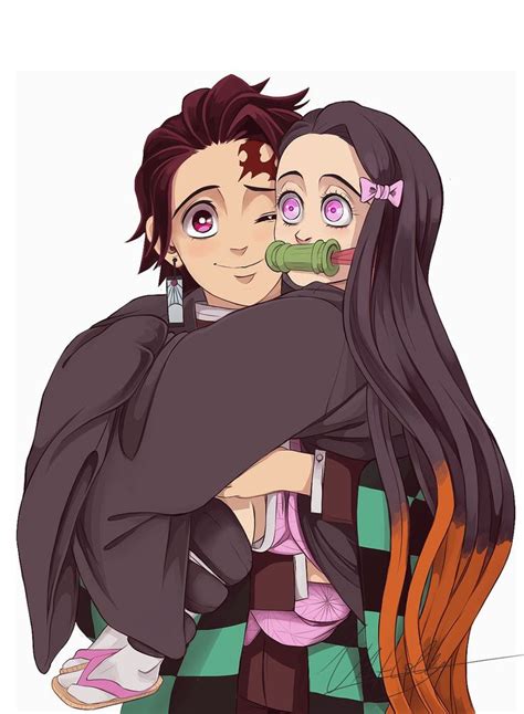 Nezuko X Tanjiro Kiss