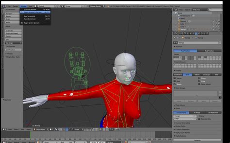 fully rigged human import to blender daz poser make human animation and rigging blender