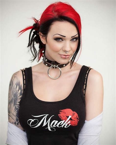 Starfucked Model Goth Beauty Women