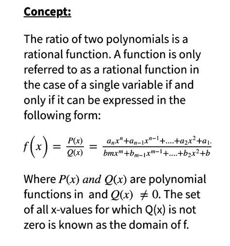 [solved] if you are asked to find the limit of a given rational function course hero