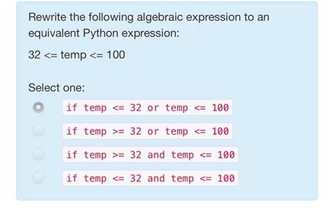 solved rewrite the following algebraic expression to an