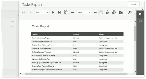 create and view reports in an asp web forms application xaf cross platform app ui