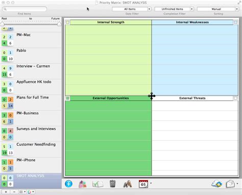 Swot Analysis Templates Software Template For Ios Mac And Windows