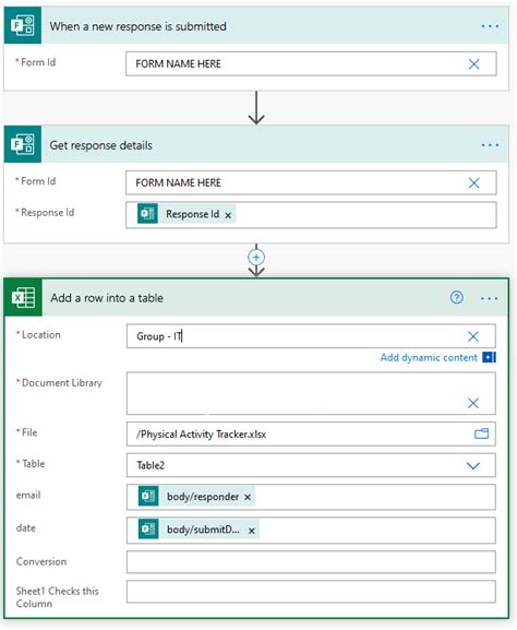 power automate form