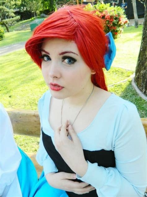 Aidatonks Princess Ariel My Cosplay Of Ariel Was A Slow Work For Shaping The Wig But It Was A