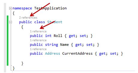 Missing CodeLens References Count In Visual Studio Community Edition