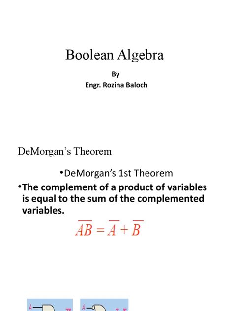 6 dld boolean algebra demorgans pdf