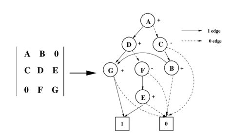 a matrix determinant and its ddd representation a ddd is a signed download scientific diagram