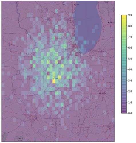 Python Cartopy Heatmap Over OpenStreetMap Background Stack Overflow