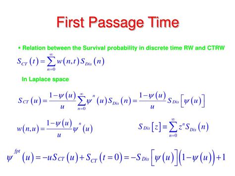 ppt weak ergodicity breaking in continuous time random walk powerpoint presentation id 5674779