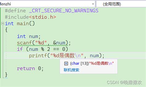 c语言的分支和循环语句 csdn博客