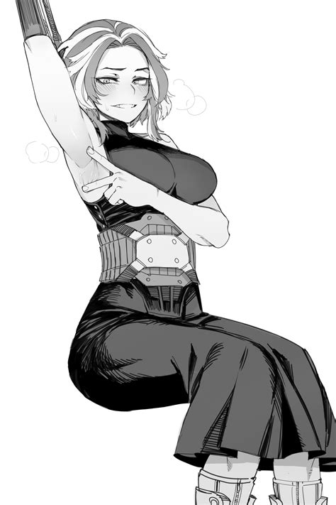 Rule 34 1girls Arm Up Armpit Fetish Armpit Spread Armpits Black And White Blush Breasts Breath