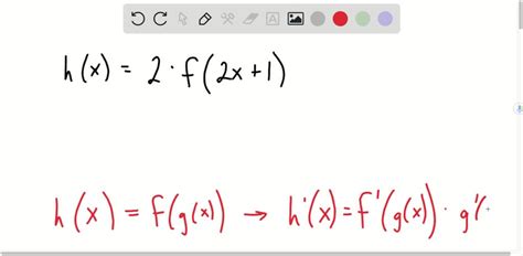 solved a function h x is defined in terms of a differentiable f x find an expression for h