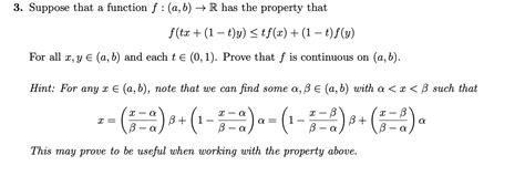 solved suppose that a function f a b →r has the property