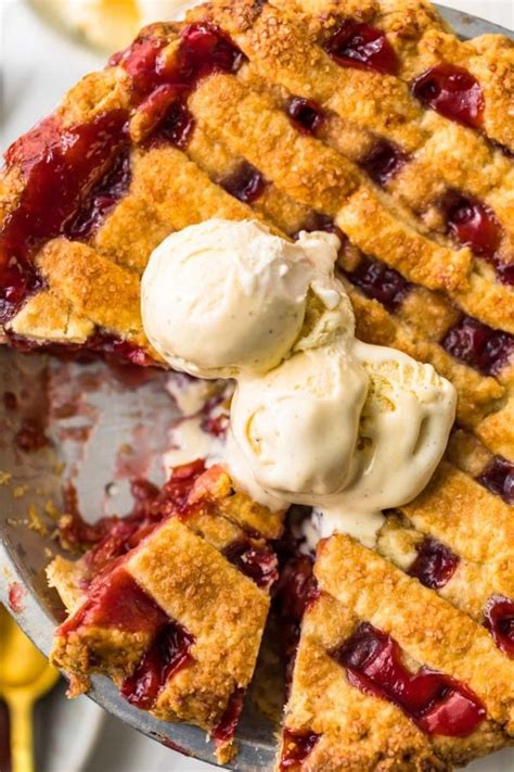 Homemade Cherry Pie Recipe The Cookie Rookie®