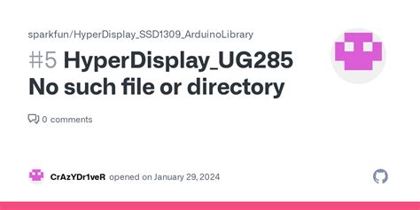 HyperDisplay UG2856KLBAG01 I2C H No Such File Or Directory Issue 5